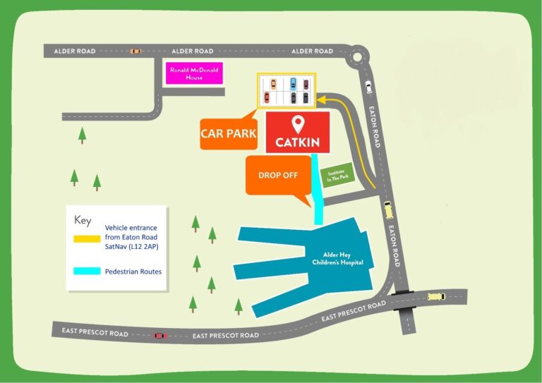 Getting here and car parking - Alder Hey Children's Hospital Trust