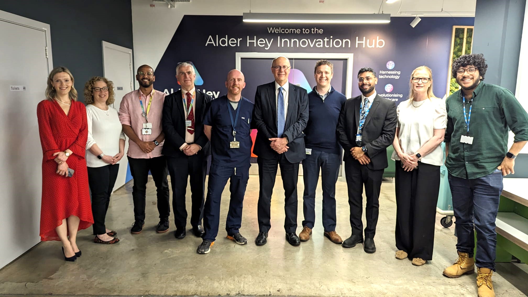 NHS England National Medical Director visits Alder Hey - Alder Hey ...