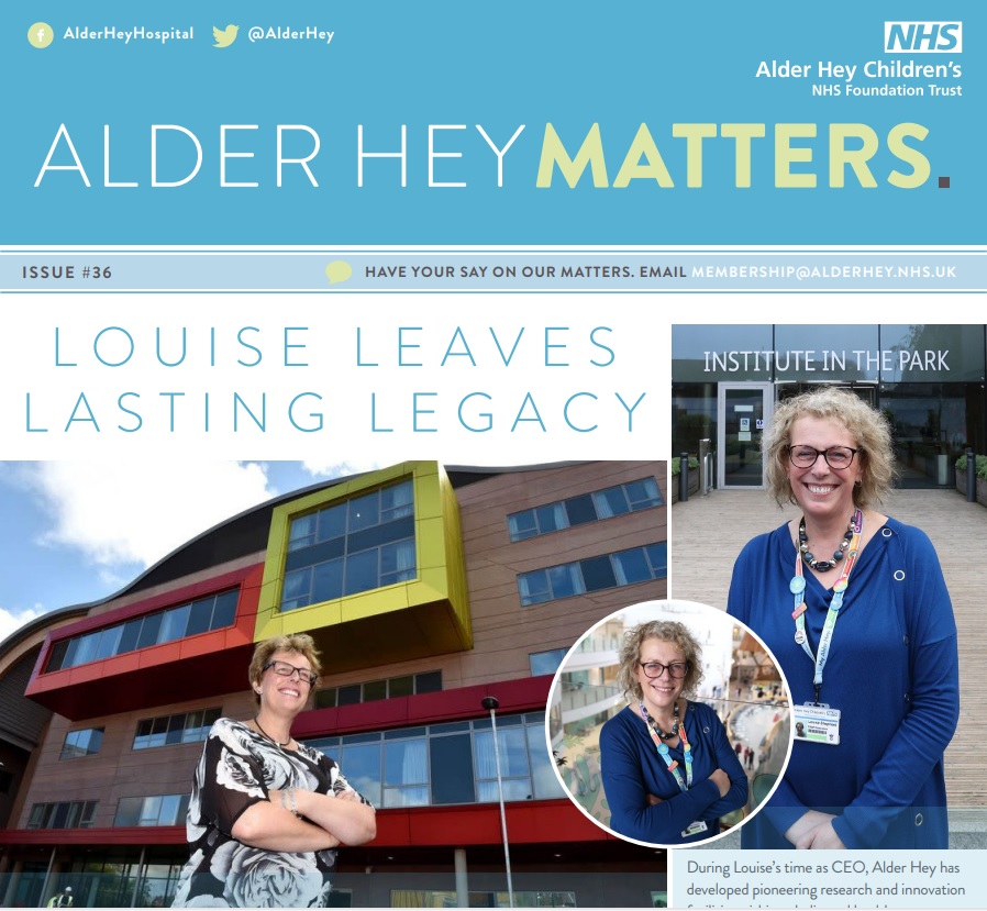 Alder Hey Matters Newsletter - October 2024 - Alder Hey Children's ...