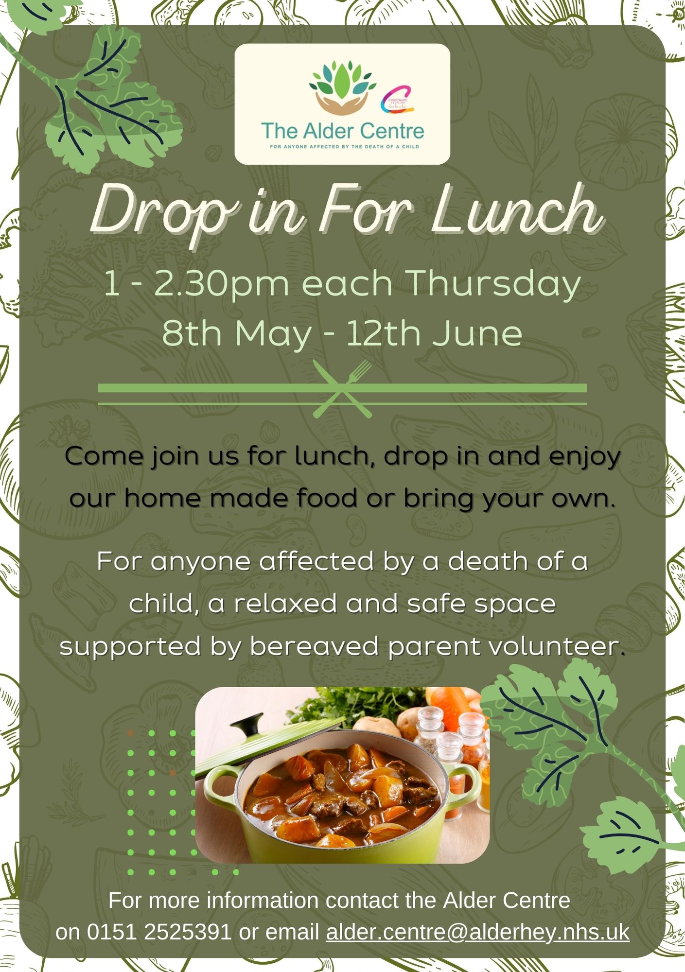 Drop in and group support - Alder Hey Children's Hospital Trust