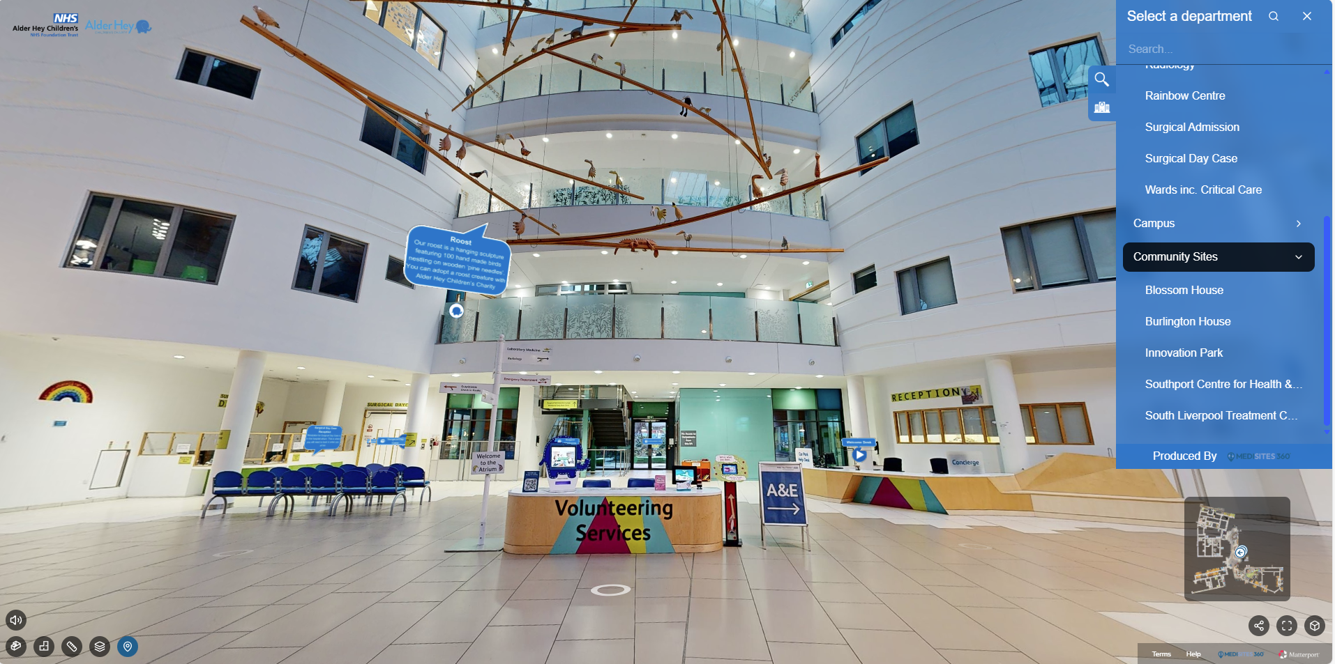 Alder Hey expands 360° virtual tour, creating Europe’s largest full ...